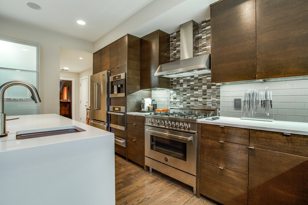 Adams Coulter House - Contemporary - Kitchen - Dallas - by PBH Design ...