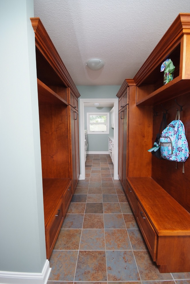 Addition with kitchen and a Wolf Range in Solon Ohio - Contemporary ...