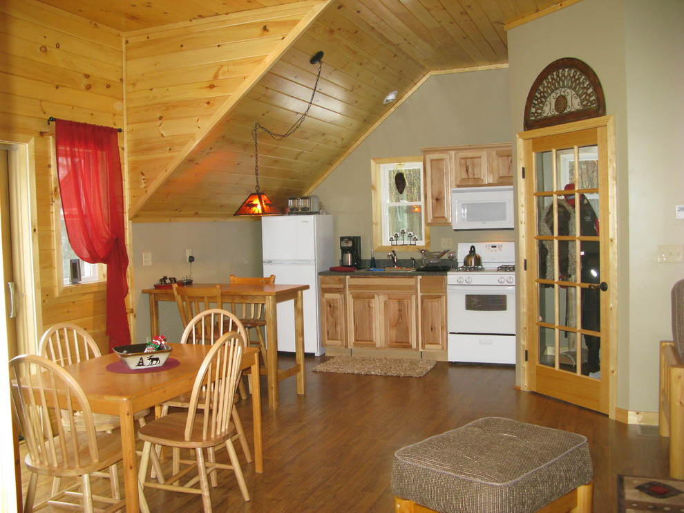 Adirondack Cabin - Traditional - Kitchen - New York - by CJ Ostergaard ...