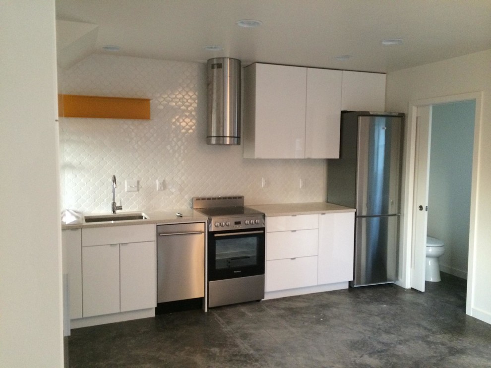 ADU - Contemporary - Kitchen - Portland - by Wendy Boso with John L ...
