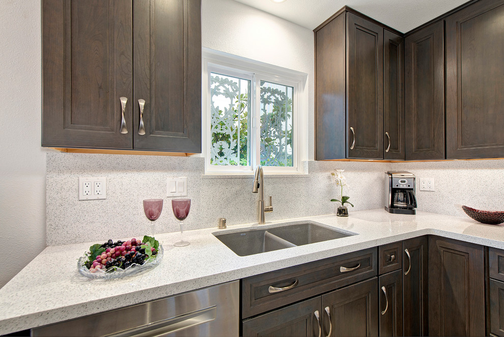 Africa White Maple Kitchen - Contemporary - Kitchen - San Diego - by ...
