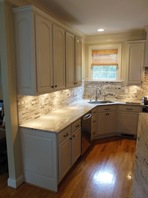 After Photo of Refinish and Modification Work - Contemporain - Cuisine ...