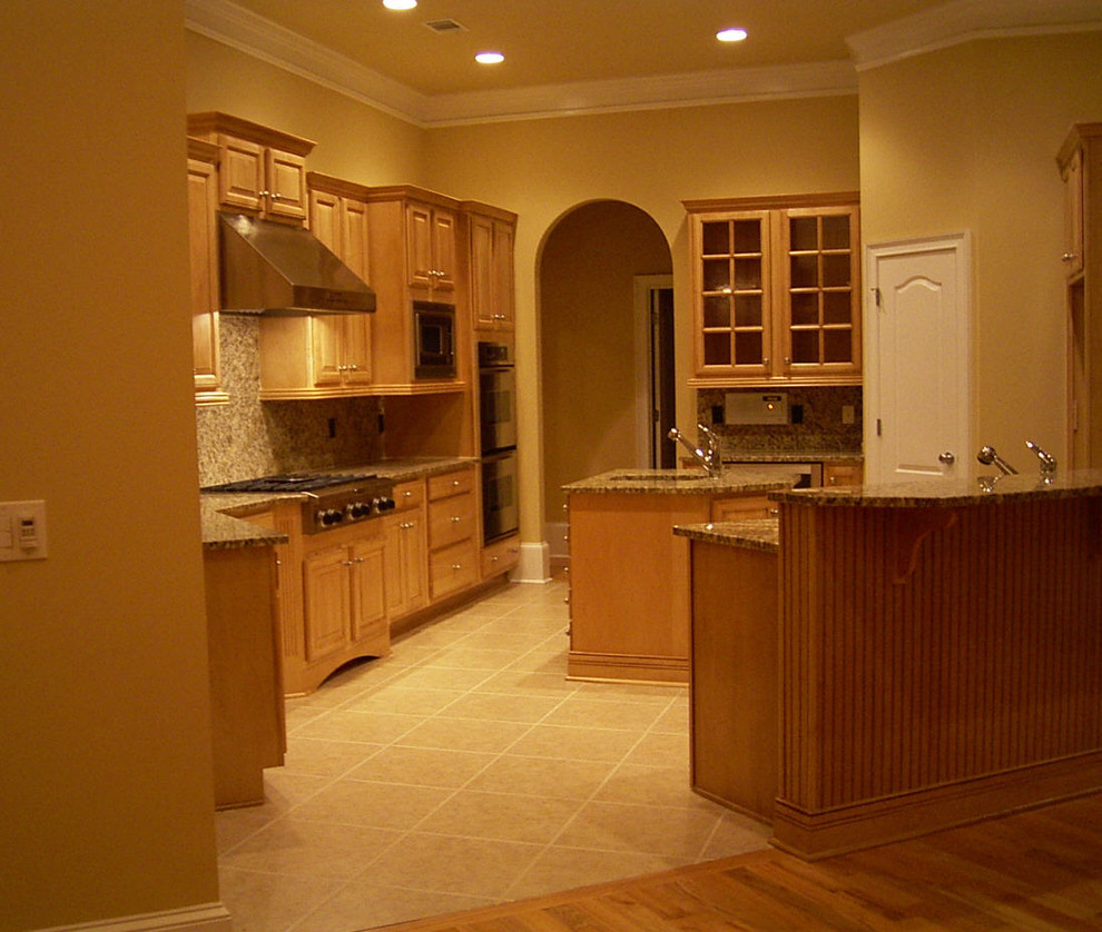 AHB Custom Home Builders - Enon Road Residence - Traditional - Kitchen ...