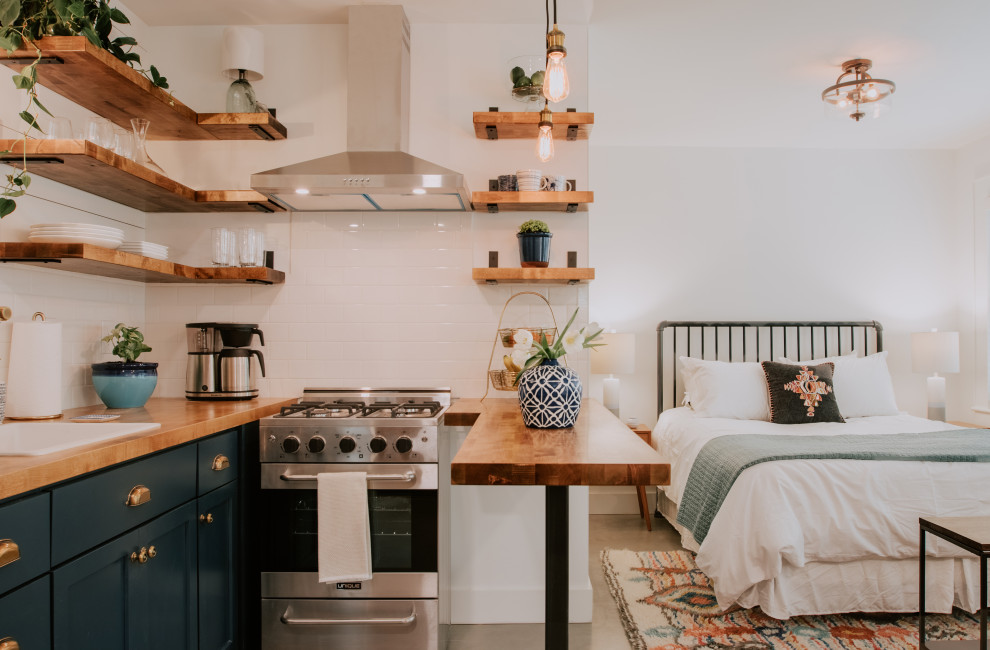 Airbnb Studio - Craftsman - Kitchen - Other - by Form Photography | Houzz