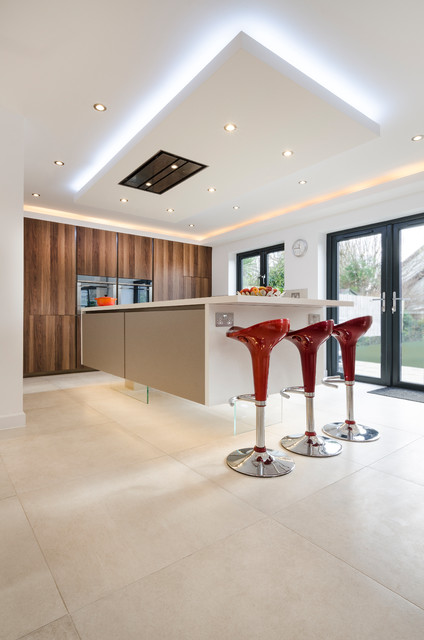 AK_Project - Noce & Creta - Modern - Kitchen - Devon - by Arrital ...