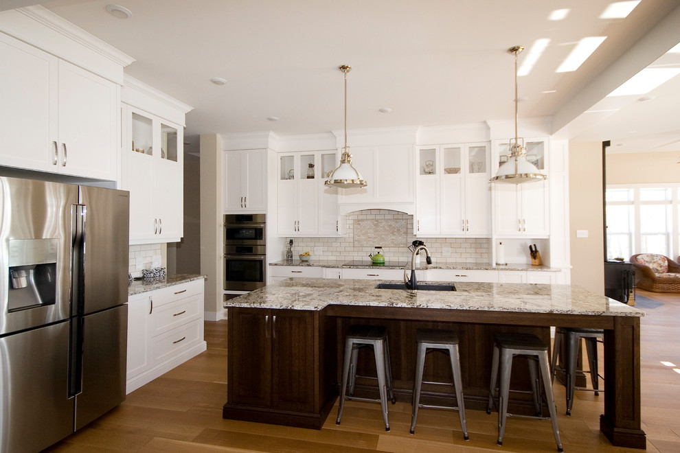 Alaska White Kitchen - Transitional - Kitchen - Other - by Countertop ...