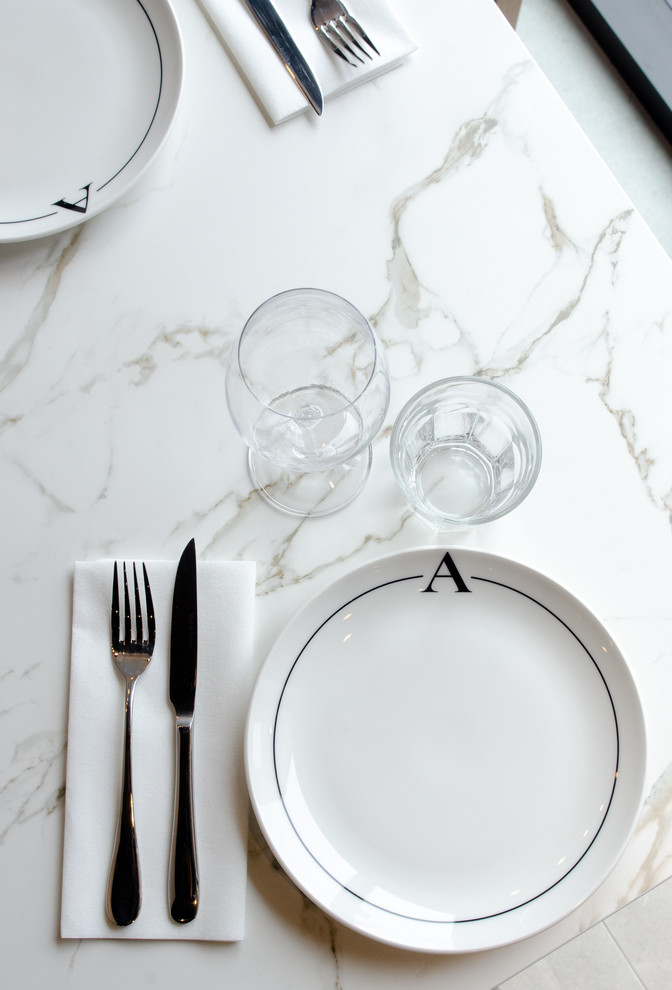 Alessa Trattoria - Modern - Kitchen - Montreal - by Granit Design | Houzz