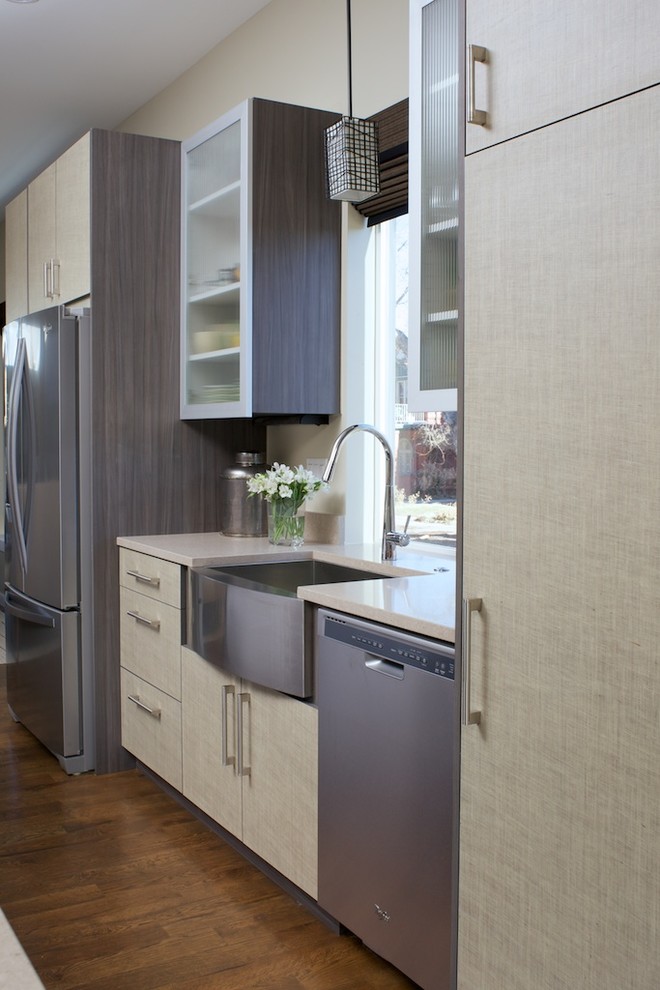All About the Burlap - Contemporary - Kitchen - Denver - by kabi ...