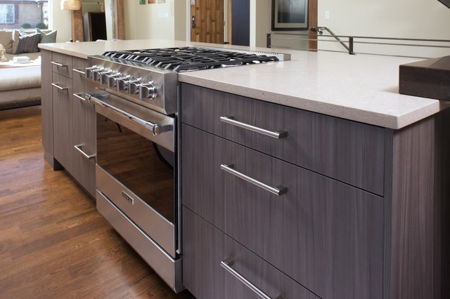 All About the Burlap - Contemporary - Kitchen - Denver - by kabi ...