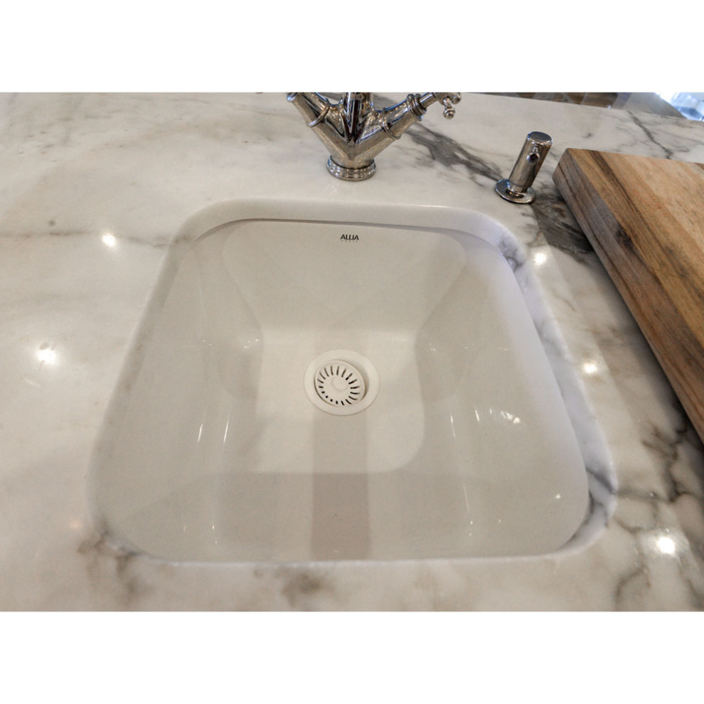 Allia Fire Clay Under-mount Sink - Fusion - Kitchen - New York - by ...