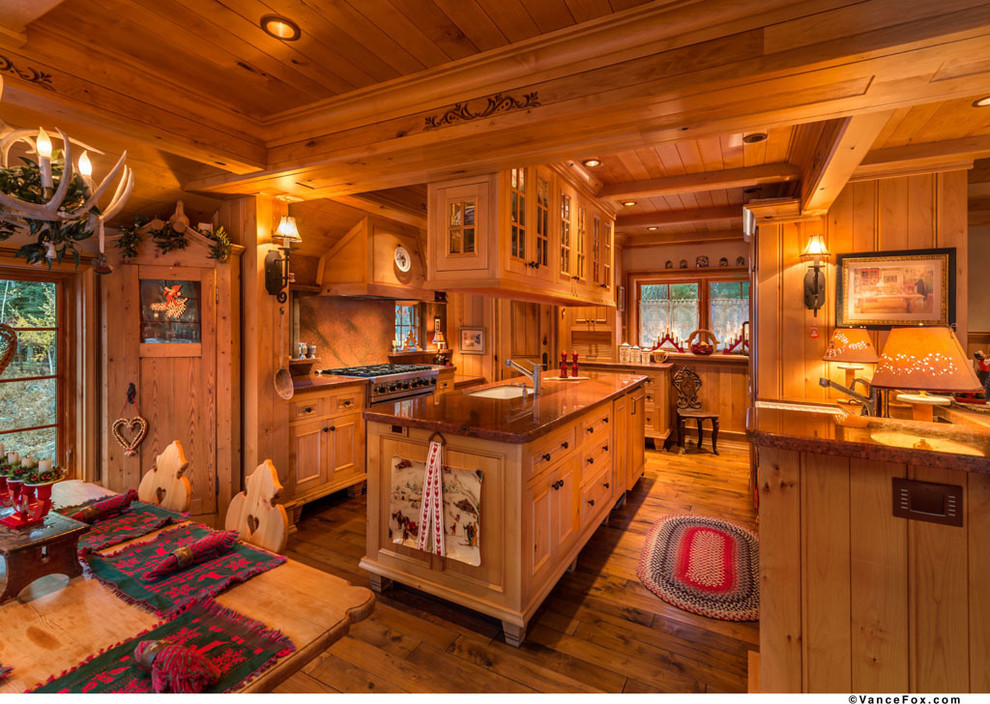 Alpine Chalet - Montagne - Cuisine - Sacramento - par Bruce Olson ...