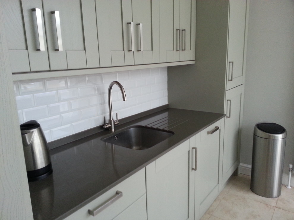 Altair Quartz worktops, Silestone - Contemporary - Kitchen - Manchester ...