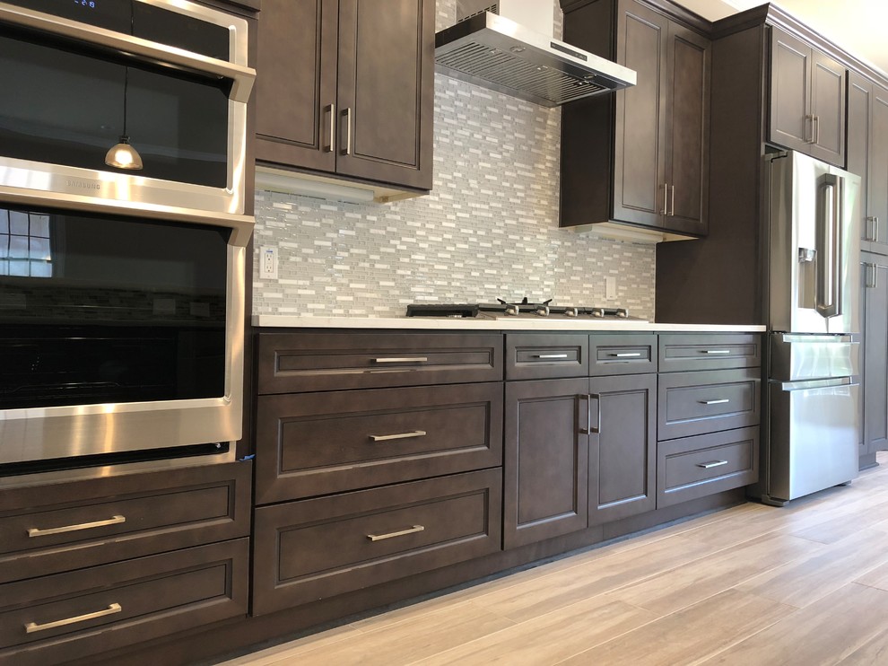 Alton Stone Gray Kitchen Cabinets - Contemporary - Kitchen - Austin ...