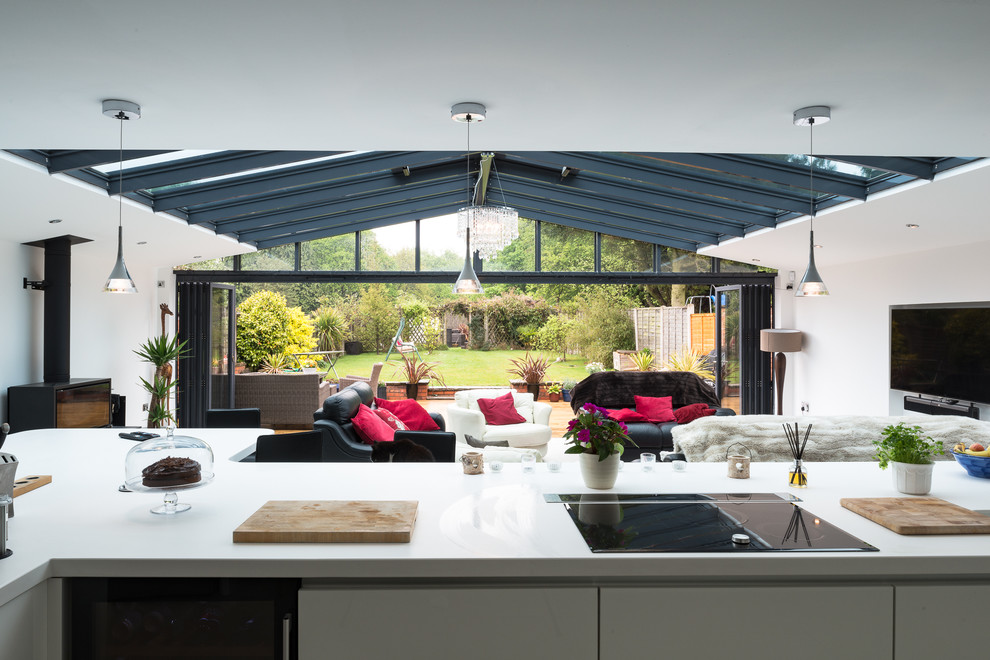 Aluminium Extension, Birmingham - Contemporary - Kitchen - Other - by ...