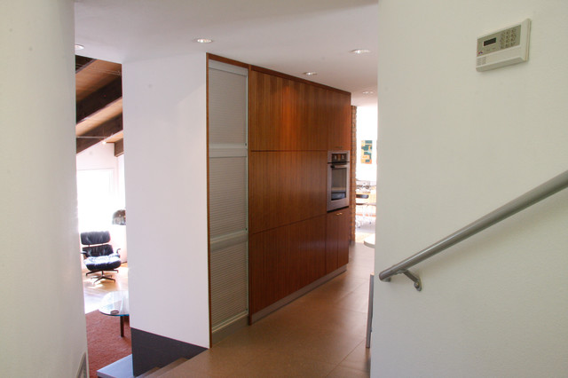 Aluminum tambour doors - Contemporain - Cuisine - Autres périmètres ...