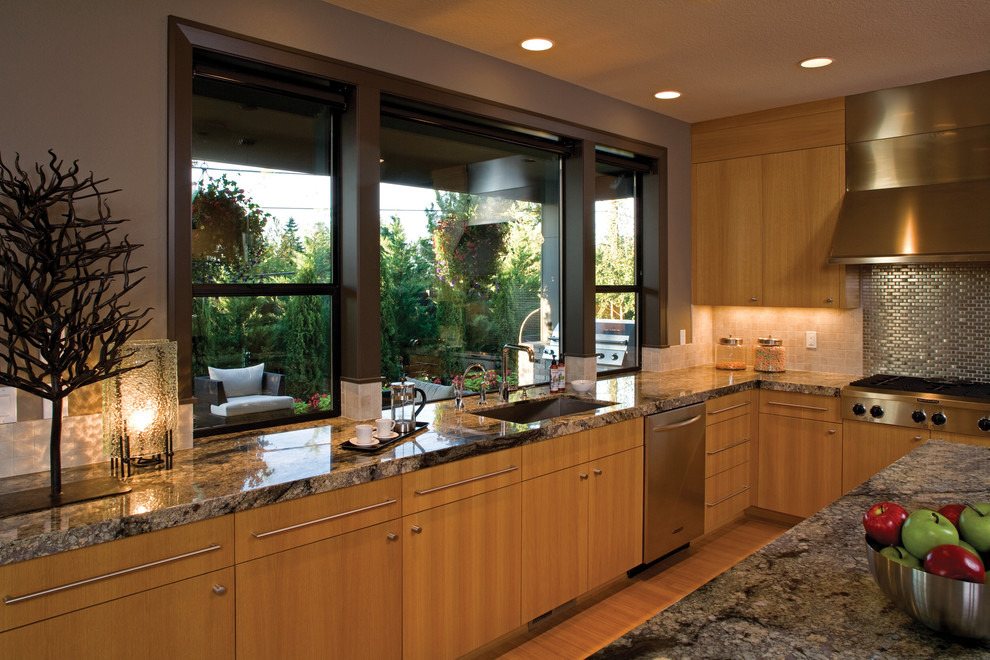 Aluminum Windows - Modern - Kitchen - Los Angeles - by Alpine Door ...