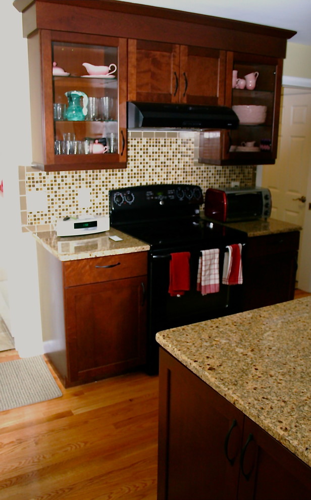 Amazing before and after kitchen Remodel in Rumford RI - Traditional ...