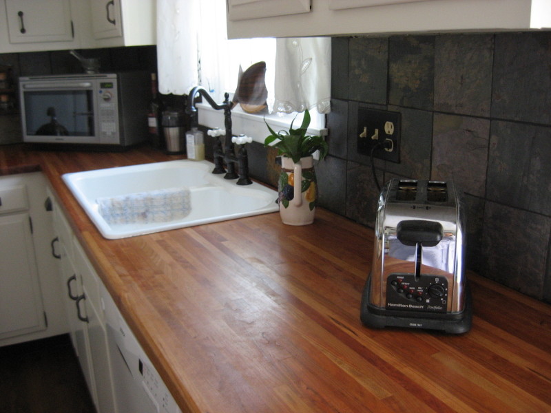 American Cherry Butcher Block - Traditional - Kitchen - Other - by LL ...