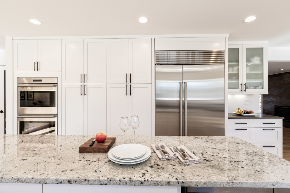 An '80s Home Redux - Transitional - Kitchen - Detroit - by Meadowlark ...