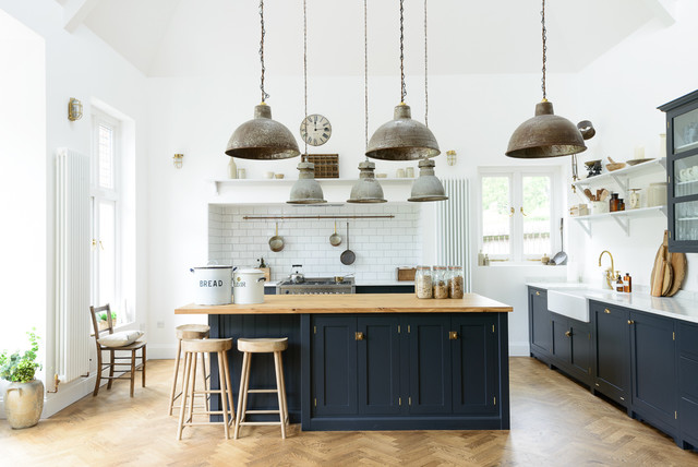 An Arts and Crafts Kitchen in Kent by deVOL - Transitional - Kitchen ...