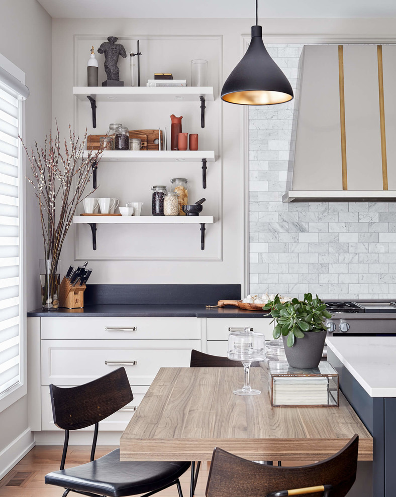 An Eclectic Charmed Kitchen - Transitional - Kitchen - Ottawa - by ...