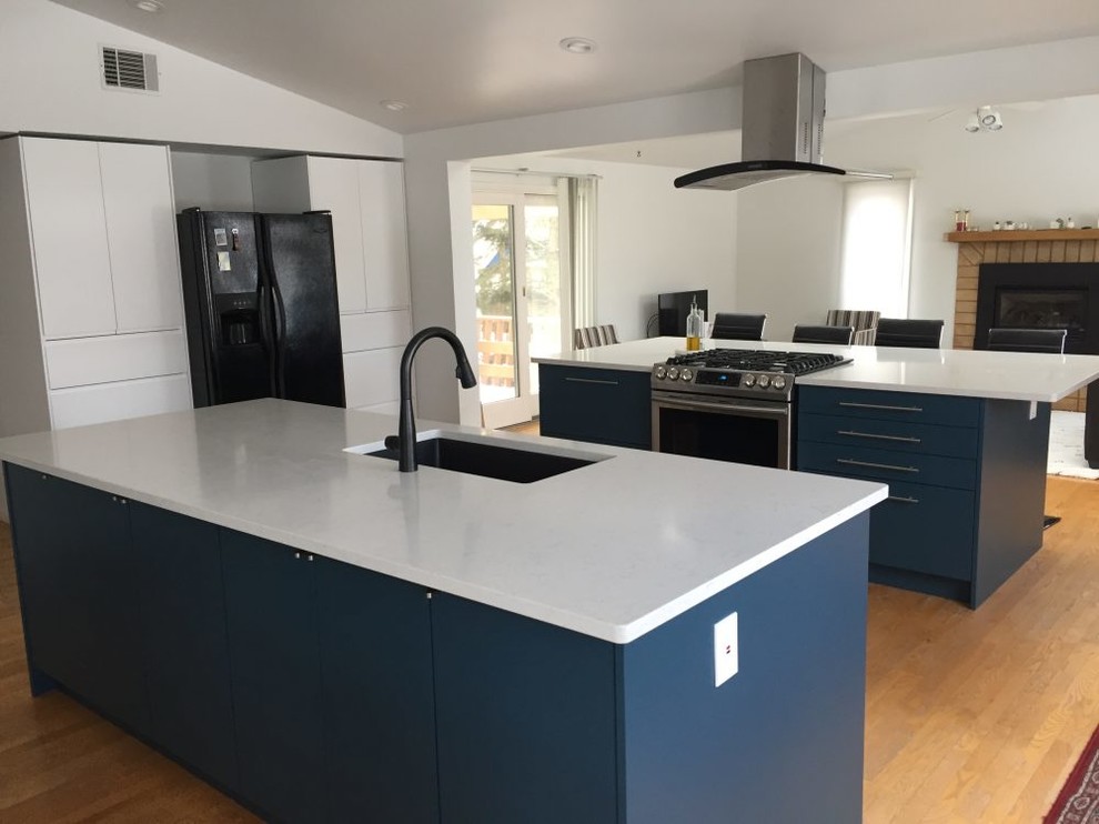 An Open Concept IKEA Kitchen Design - Modern - Kitchen - Other - by ...