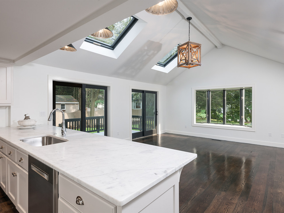 Andover Garrison Colonial Rehab - Transitional - Kitchen - Boston - by ...