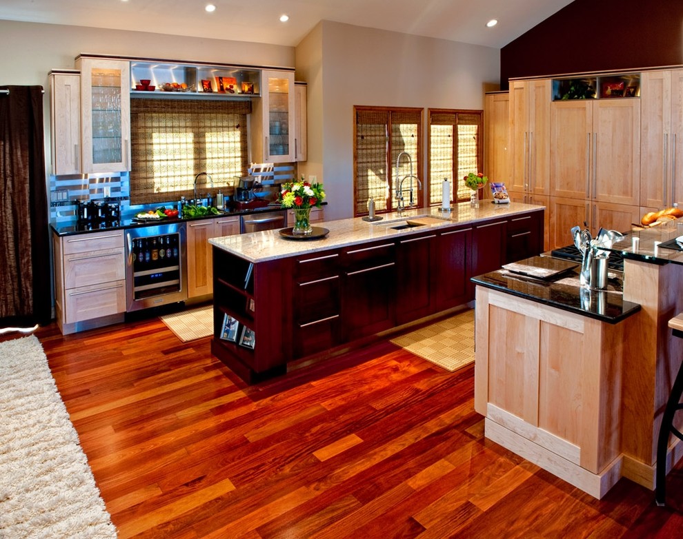 Angle View of Kitchen - Contemporary - Kitchen - Denver - by Kitchen ...