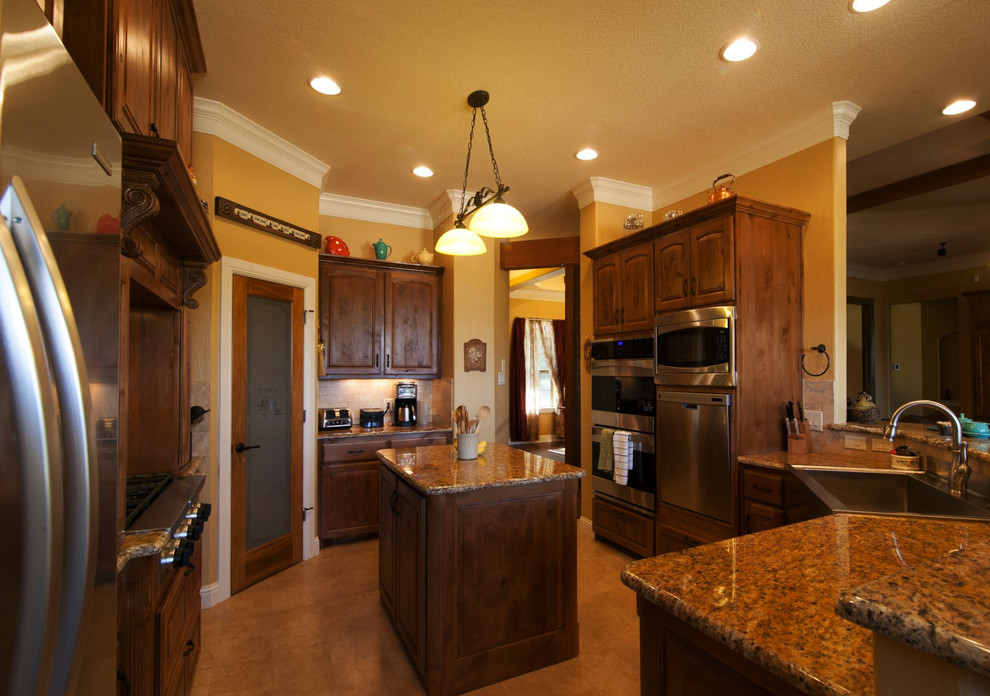 Angled Floor Plan - Traditional - Kitchen - Dallas - by Bohannon Design ...