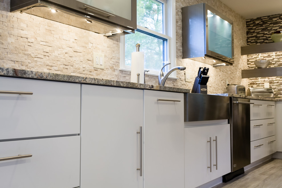 Angles Modern Kitchen - Contemporary - Kitchen - Philadelphia - by ...