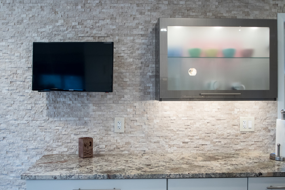 Angles Modern Kitchen - Contemporary - Kitchen - Philadelphia - by ...