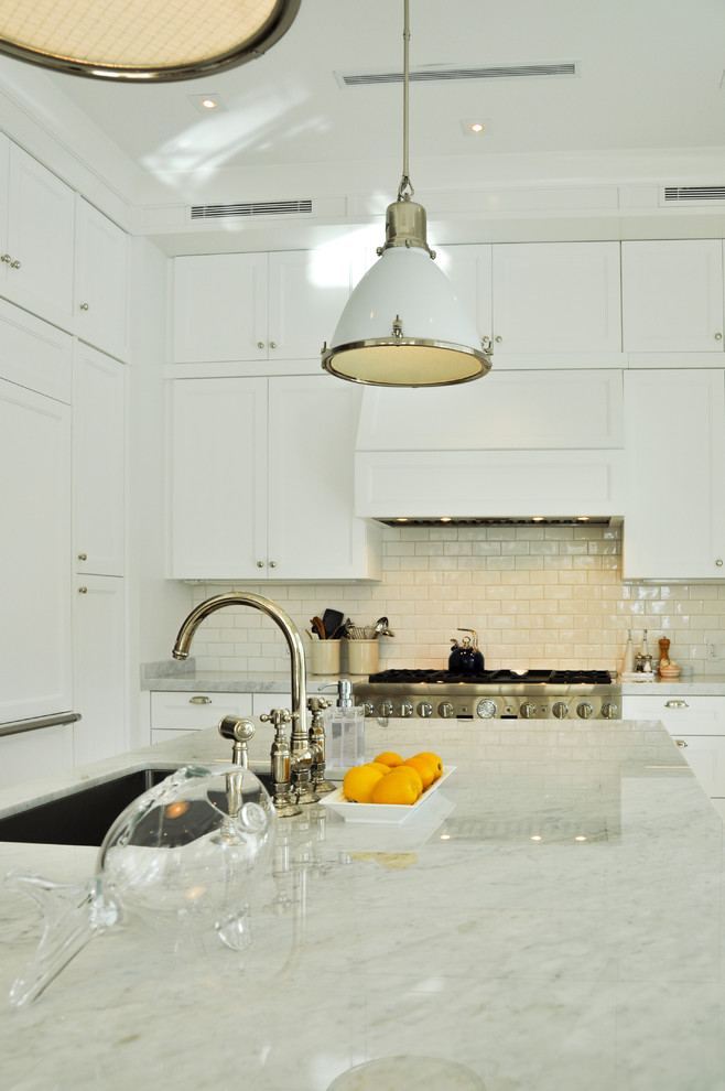 Anglo Caribbean House - Beach Style - Kitchen - Miami - by James Duncan ...