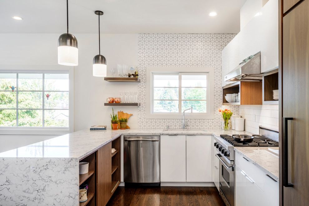 Anne - Modern - Kitchen - Seattle - by Axiom Design Build | Houzz