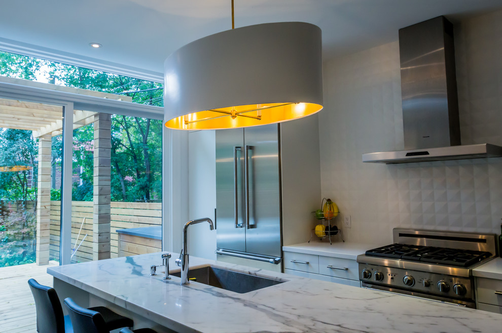 Annex Reno - Contemporary - Kitchen - Toronto - by Palmerston Design ...