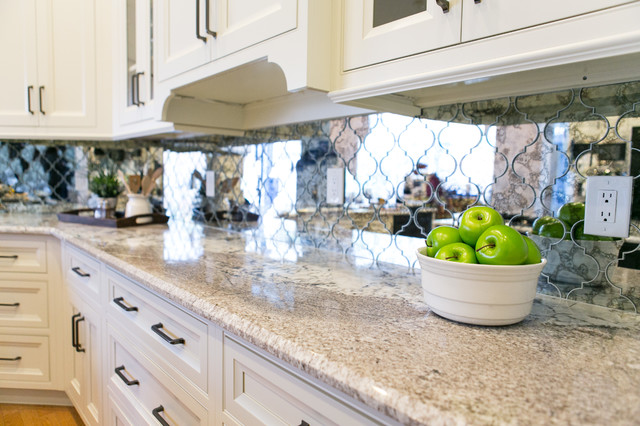 Antique Mirror Tiles For Backsplash / Antiqued Mirrored Tiles Mirror ...