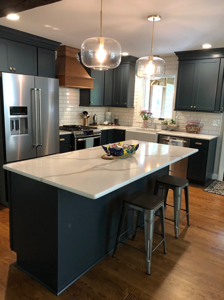 Apex Kitchen Remodel - Duffy - Modern - Kitchen - Raleigh - by Markraft ...