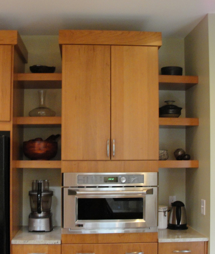 Appliance and Display Shelves - Modern - Kitchen - Raleigh - by Anne ...
