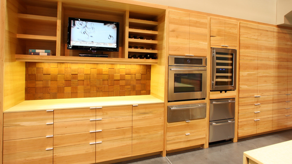 Appliance Wall - Contemporary - Kitchen - Phoenix - by Sustainable ...