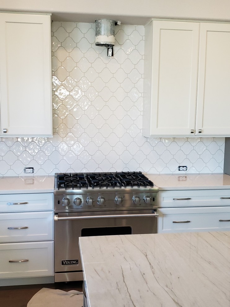 Arabesque Kitchen Backsplash - Traditional - Kitchen - San Diego - by ...