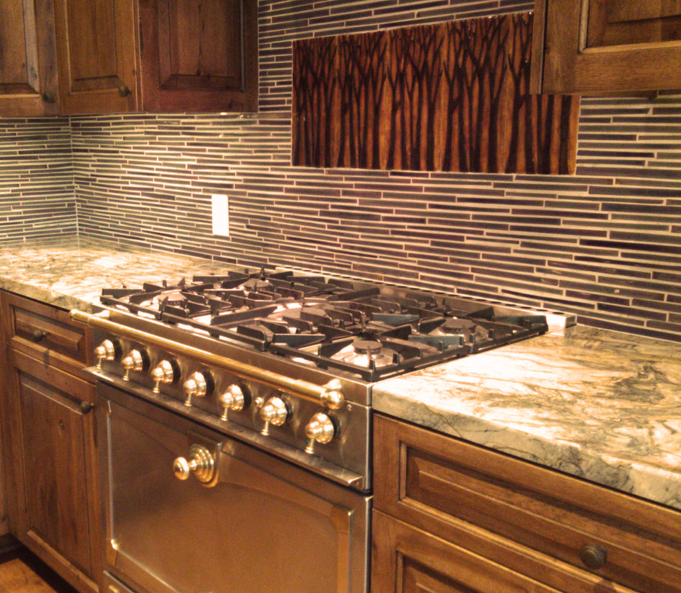 Arbre Grande 6x12 Tiles (tree tile) - Traditional - Kitchen ...