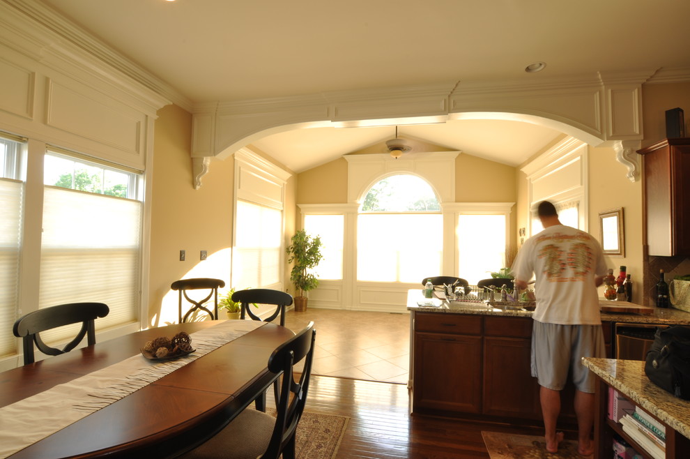 Arched Beam with Corbels - Traditional - Kitchen - Philadelphia - by ...