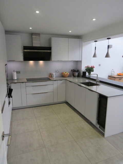 Arcos Matt Celest P13 profile Handle - Modern - Küche - Essex - von ...