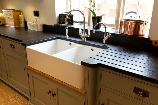 Arctic Cream Granite Worktops - Traditional - Kitchen - Cambridgeshire ...