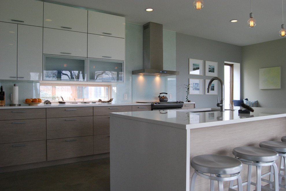 ARKhouse - Modern - Kitchen - New York - by 9x30 Design, Architecture ...