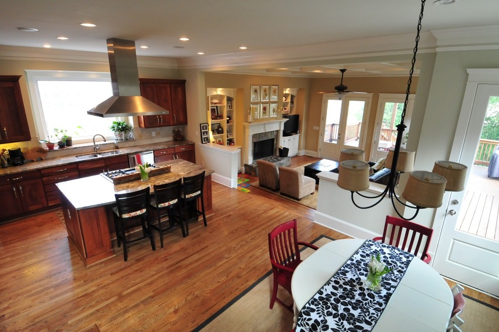 Arlington Living Space - Traditional - Kitchen - Atlanta - by Phoenix ...