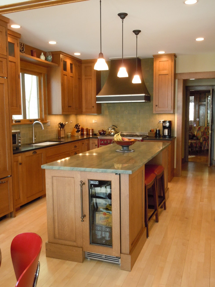 Arts and Crafts Inspired Modern Kitchen - Craftsman - Kitchen - Chicago ...