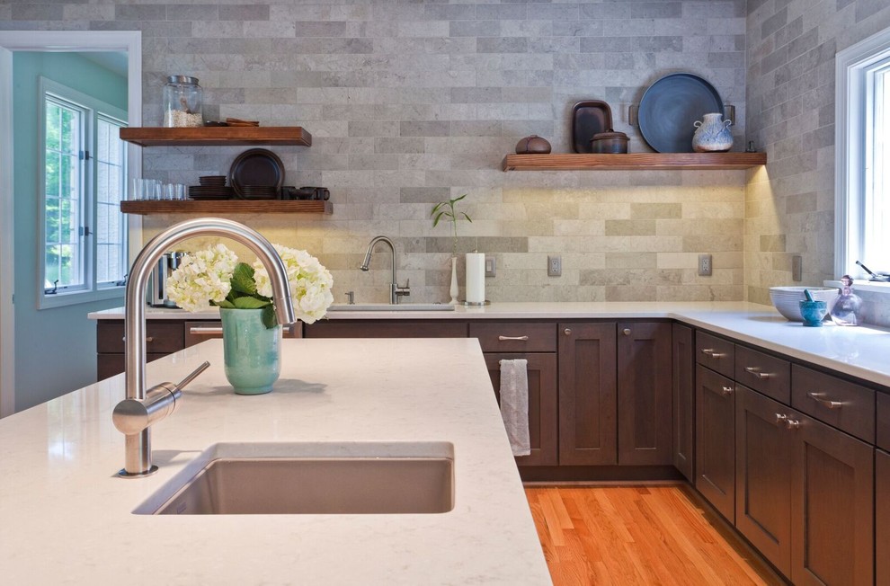 Artsy Modern Kitchen - Transitional - Kitchen - Philadelphia - by ...