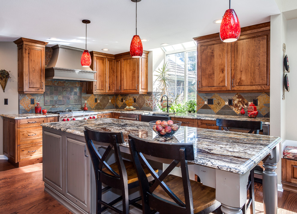 Arvada Colorado Kitchen Remodel Featuring a butlers pantry - Rustic ...