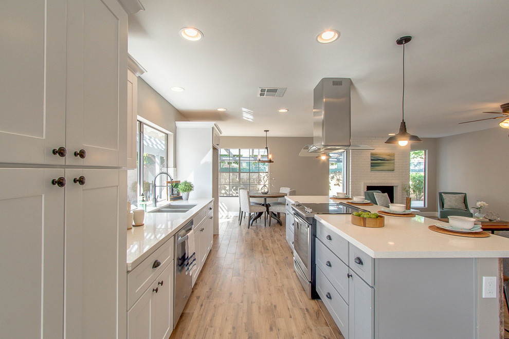 Ash Gray Shaker - Traditional - Kitchen - Los Angeles - by The Cabinet ...