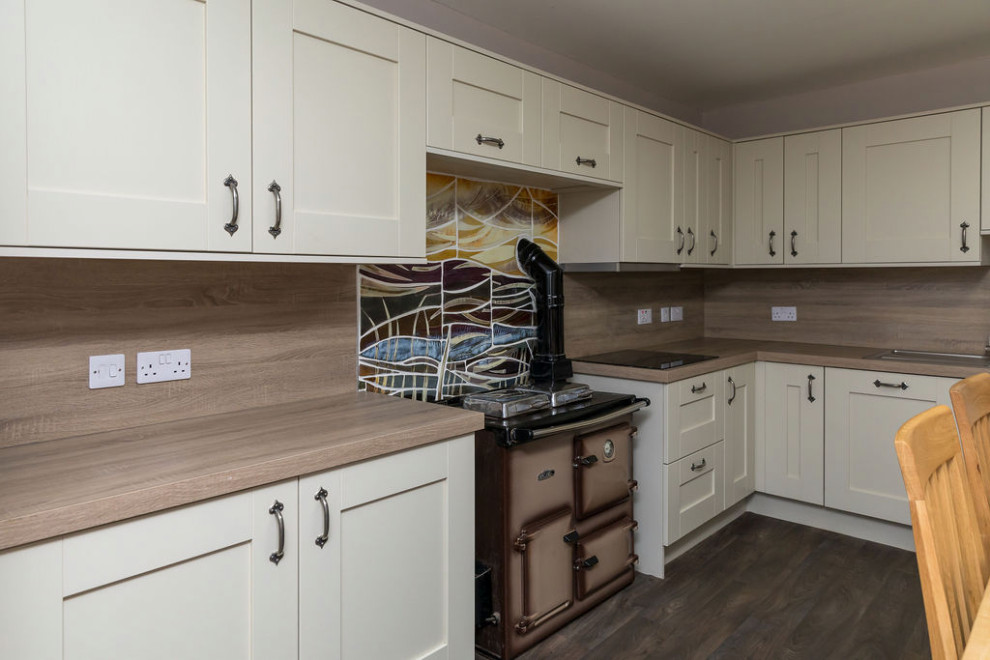 Ashley Ann Caledonia Gairich Painted Mussell - Traditional - Kitchen ...